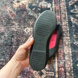 Rothy's | Shoes | Rothys The Daily Round Toe Ballet Flats Black Slip On ...